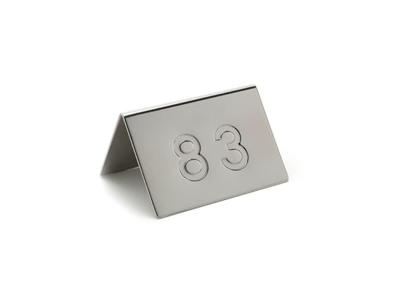 TABLE NUMBERS – Metal Art